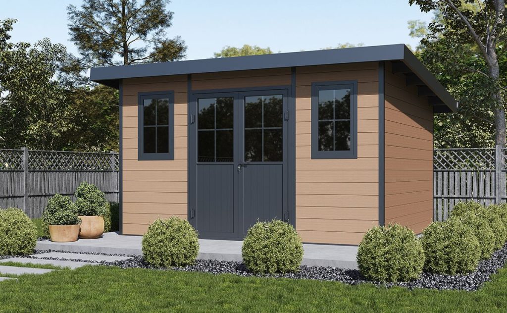 WPC Garden Sheds | Outdoor Storage Sheds for Drives & Patios - Forestar